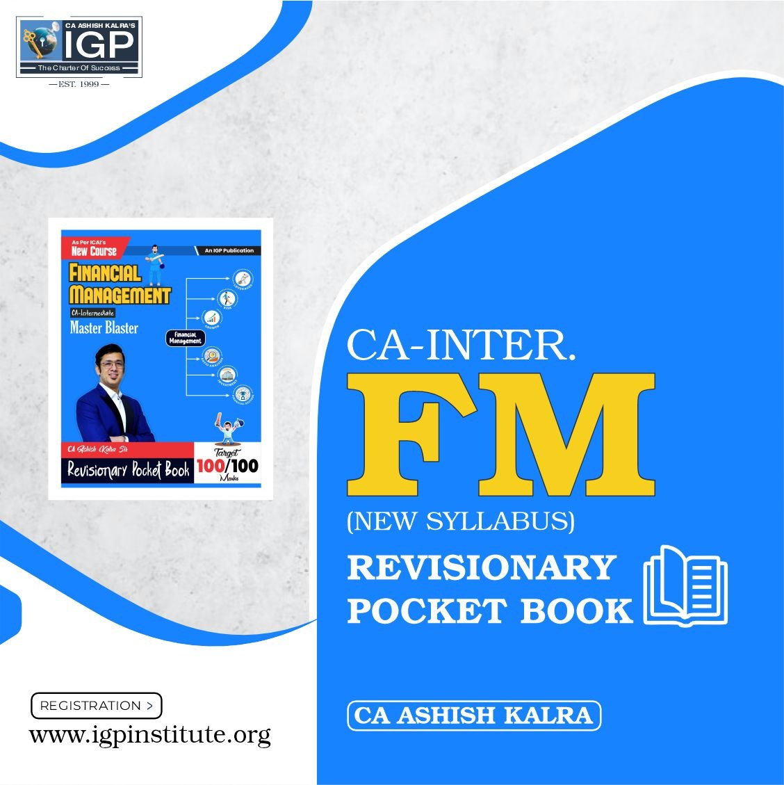 CA Inter - FM Revisionary Pocket Book New Syllabus-FM-SM- CA Ashish Kalra